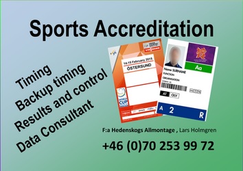 Sports Accreditation - Start